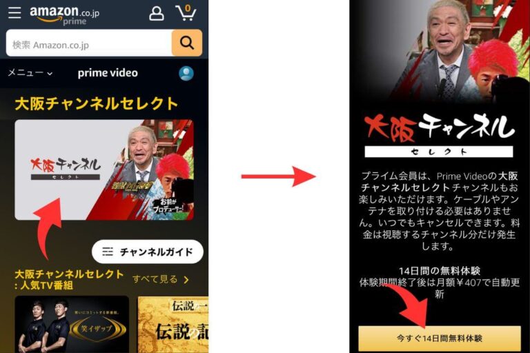 AmazonプライムのFANYチャンネルセレクトとは？登録から解約方法を解説